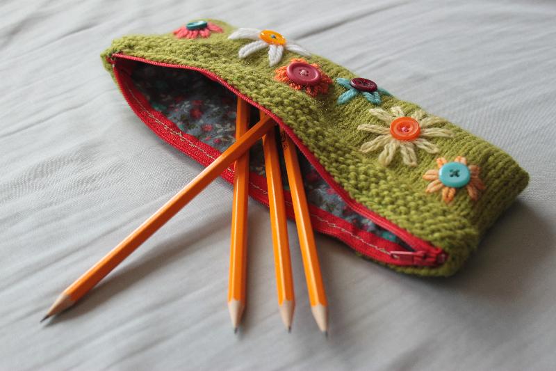 Knitting Pencil Case - Knittting Crochet
