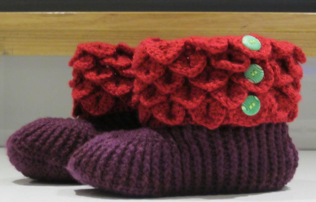 Knitting Indoor Shoes - Knittting Crochet