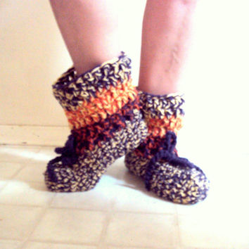 Knitting Indoor Shoes - Knittting Crochet