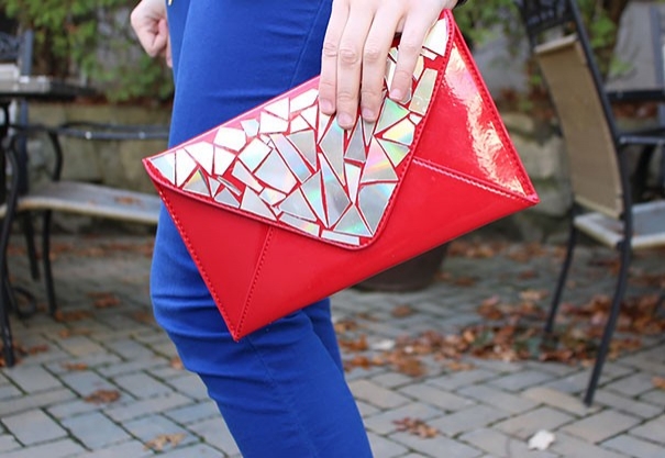 Bag Cover by Using Old Cd - Knittting Crochet