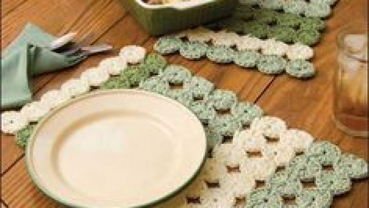 Crochet Place Mat - Knittting Crochet