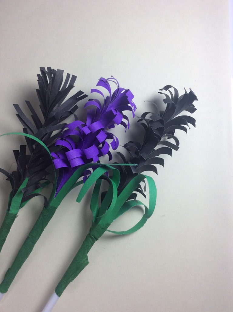 Flower Making From Pipette - Knittting Crochet