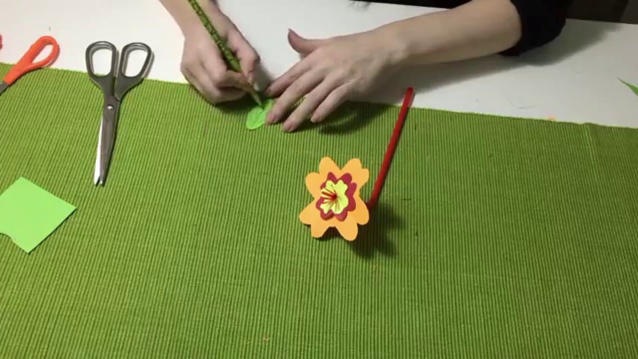 Flower Making From Pipette - Knittting Crochet