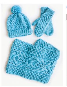Bernat Chill Chaser - Mittens - Knittting Crochet