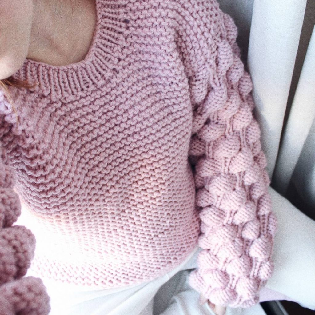 Knitted raspberry sweater patterns - Knittting Crochet