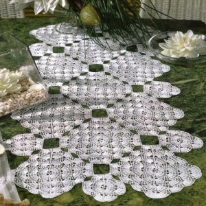 Lace tablecloth pattern - Knittting Crochet