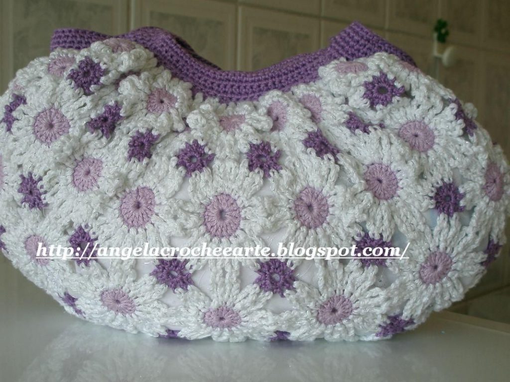 Hand knitted bags patterns - Knittting Crochet