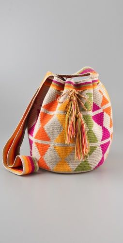 Hand knitted bags patterns - Knittting Crochet