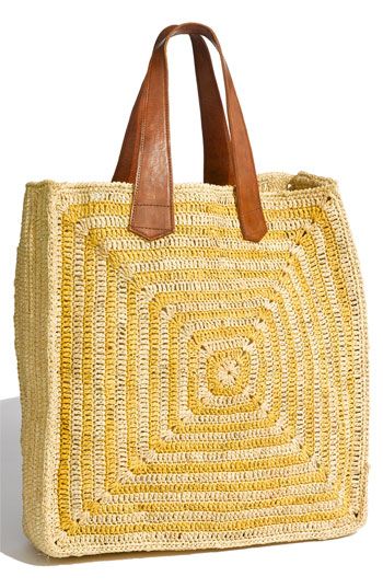Hand knitted bags patterns - Knittting Crochet